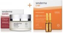 Sesderma Daeses Lifting Cream + C-Vit Intensive Serum Zestaw Krem ...