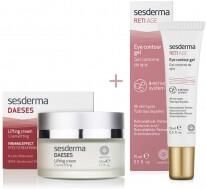 Sesderma Daeses Lifting Cream + Reti Age Eye Contour Gel Zestaw Krem ...