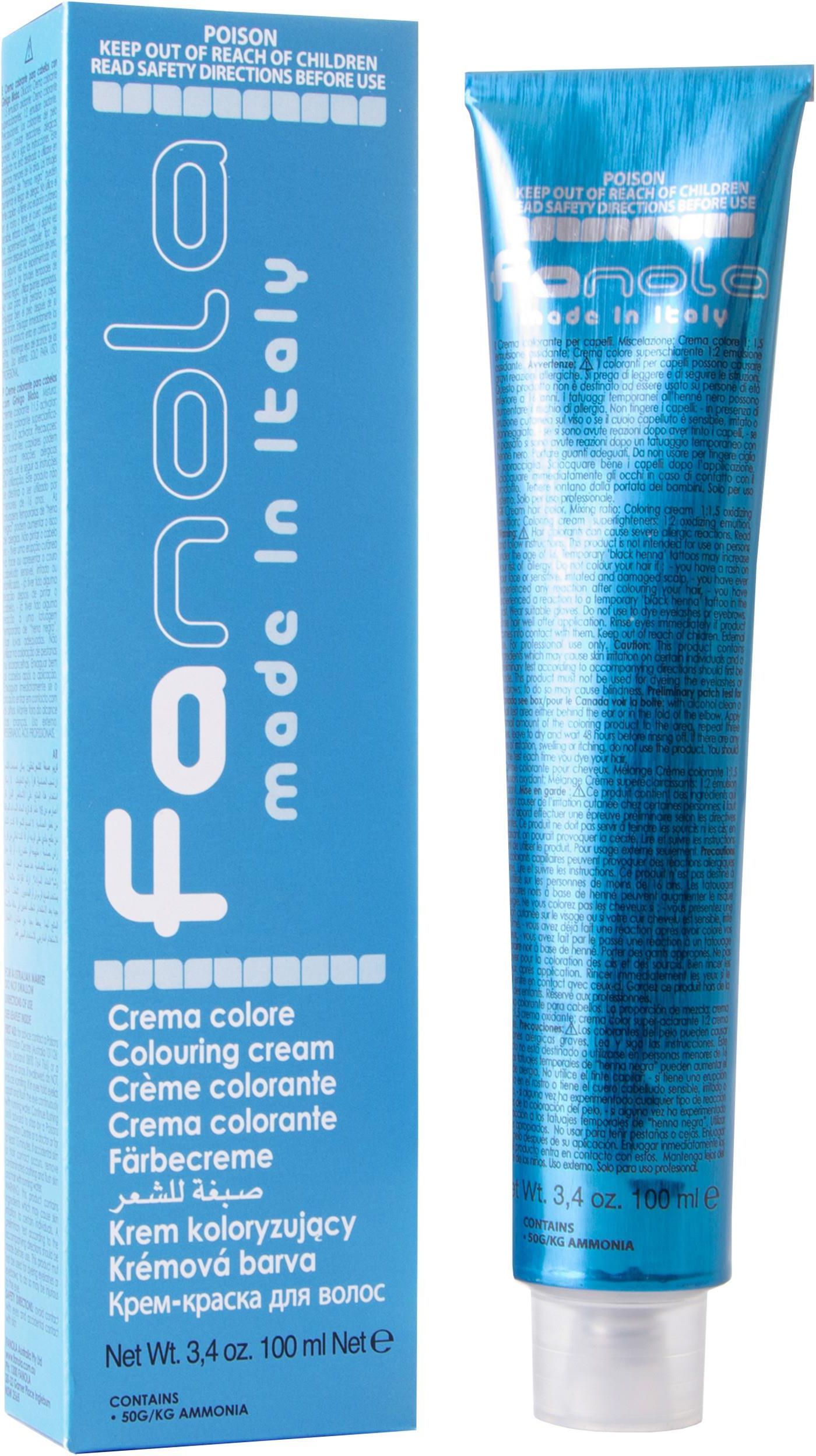 Fanola Crema Colore Farba Do Włosów Korektor Koloru Silver 100Ml ...