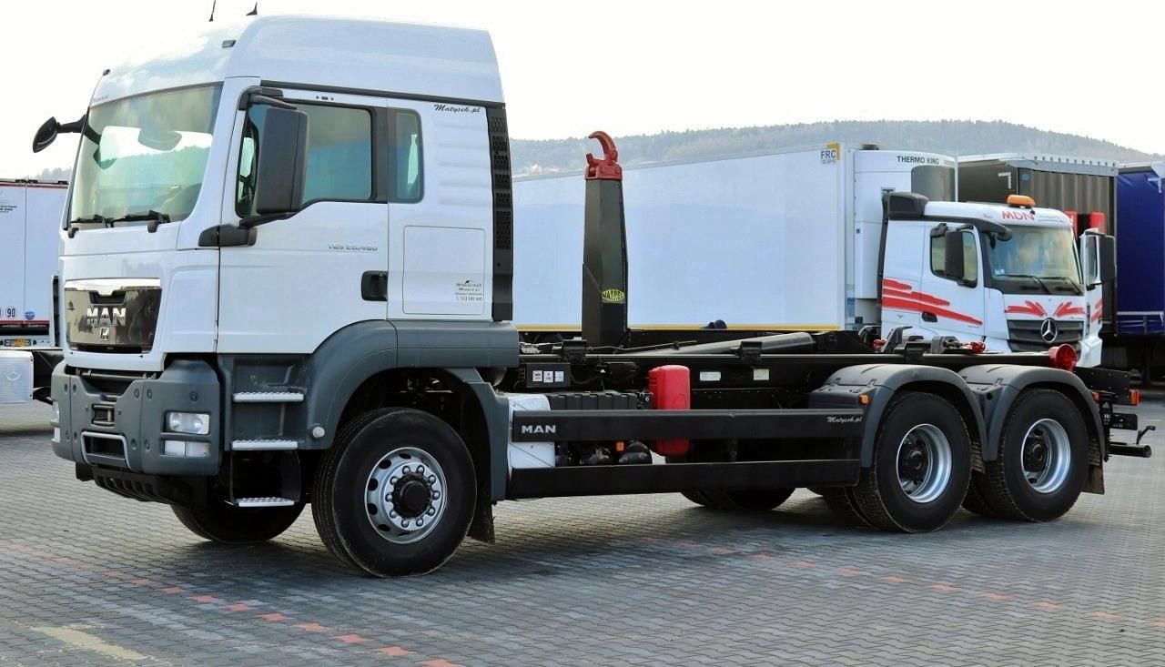 MAN TGS 26.480 / 6X6 / HAKOWIEC / MARREL/ SYPIALNY - Opinie i ceny na ...