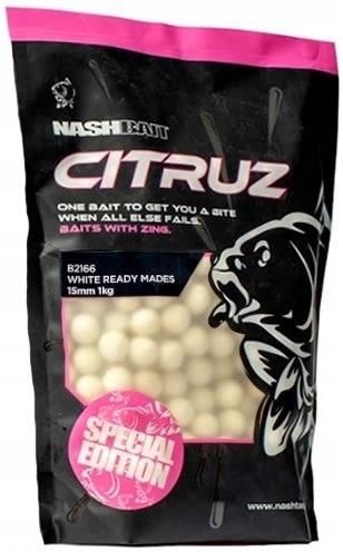 Nash Kulki Citruz White Boilies 15mm 1kg - Ceny i opinie - Ceneo.pl