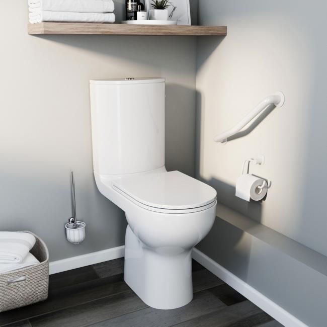 Kompakt WC GoodHome Kompakt Wc Cavally Slim Bezkołnierzowy Poziomy ...