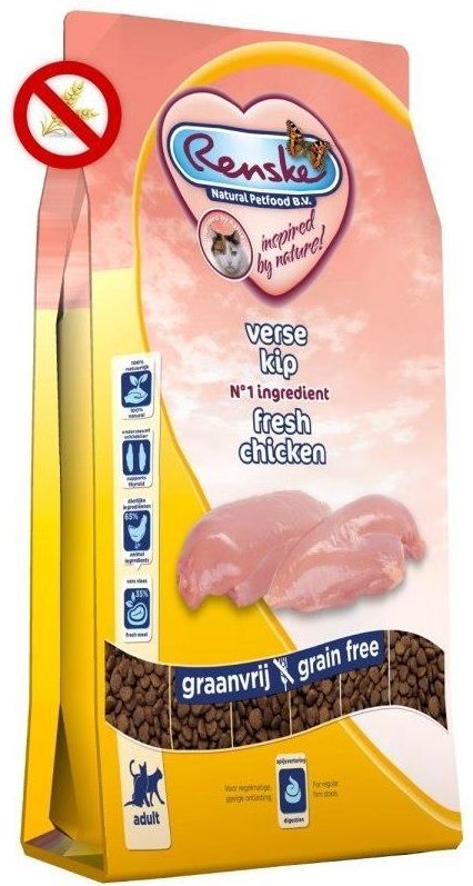 Karma Renske Adult Cat Fresh Chicken Świeży Kurczak Dla Dorosłych Kotów ...