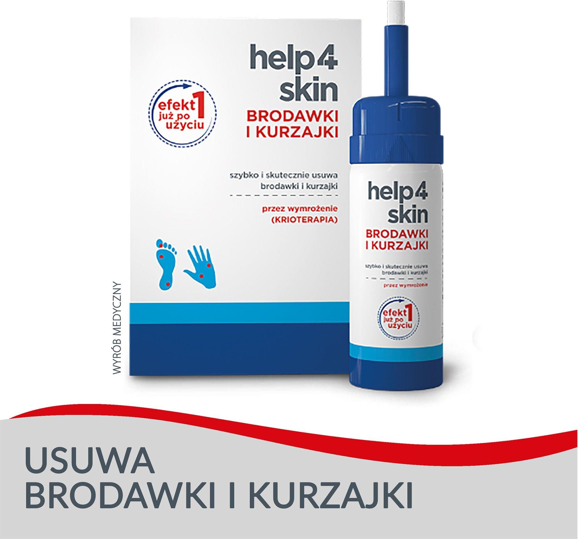 Help4Skin Brodawki i kurzajki aerozol 50 ml - Opinie, cena na Ceneo.pl