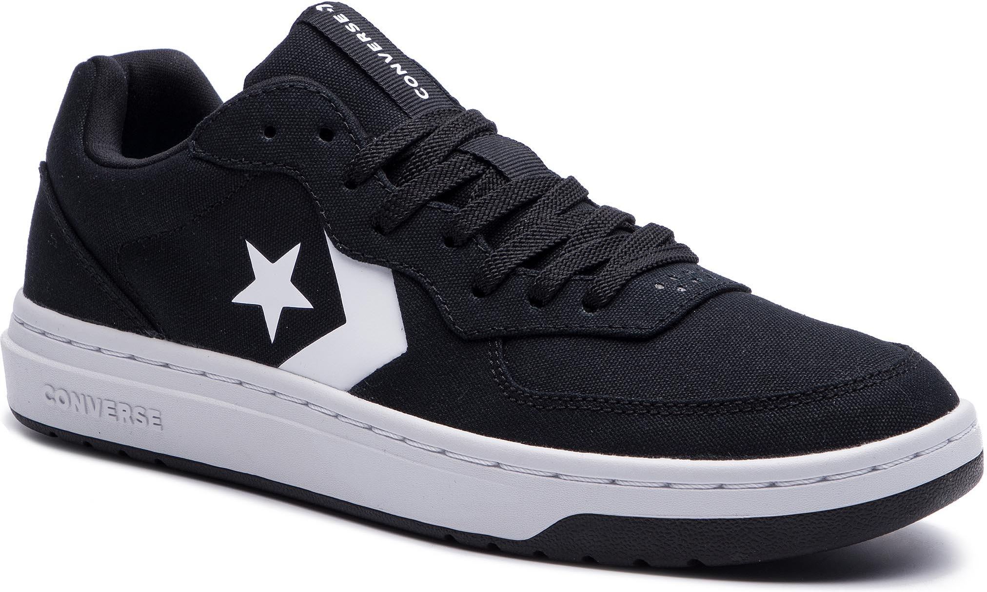 Sneakersy CONVERSE - Rival Ox 164061C Black/White/White - Ceny i opinie ...