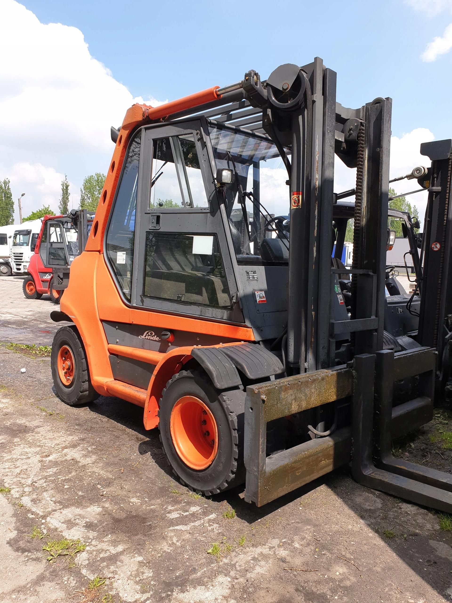Wózek widłowy Linde H80 8 ton Diesel - Opinie i ceny na Ceneo.pl