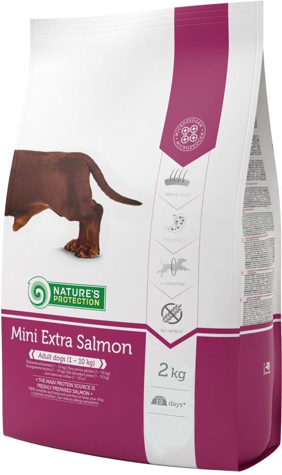 Karma Nature'S Protection Mini Extra Salmon 2Kg - Ceny i opinie - Ceneo.pl