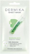 Maseczka Dermika Sheet Mask nawilżająca maska na tkaninie na bazie soku ...