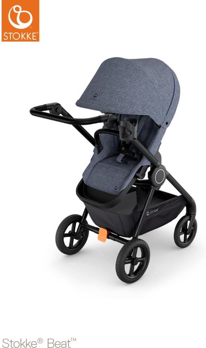 Wózek Stokke Beat Blue Melange Spacerowy - Ceny i opinie - Ceneo.pl