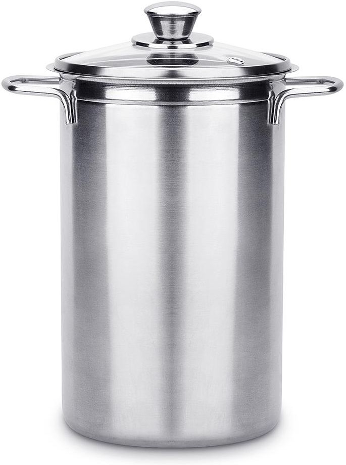 Garpi Home Garnek Do Gotowania Szparagów Stalowy Z Pokrywką I Sitkiem ...