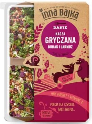 Inna Bajka Kasza Gryczana Burak I Jarmuż Danie 220G - Ceny i opinie ...