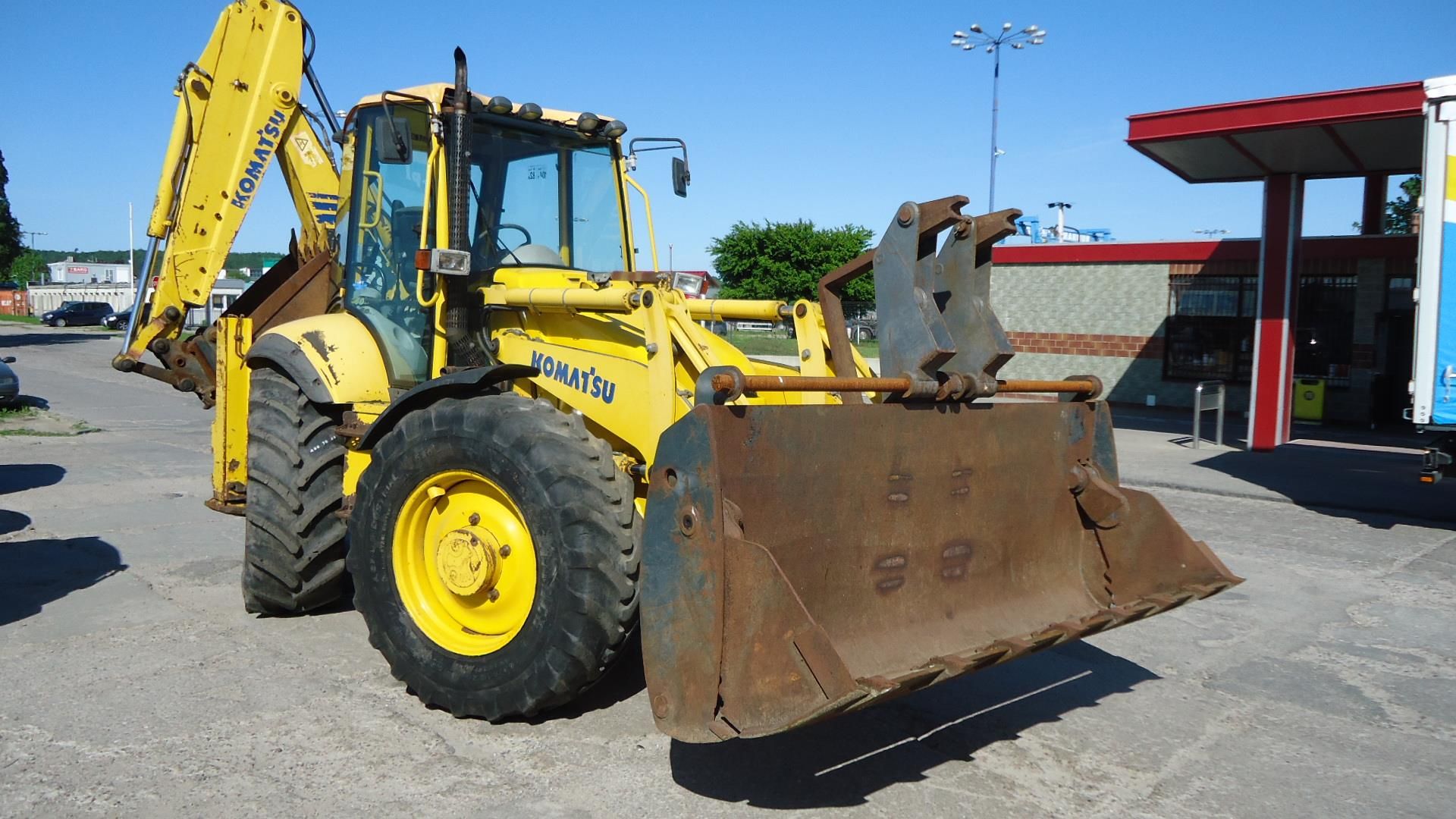 Koparko ładowarka komatsu wb 97 sprowadzona 2003r. - Opinie i ceny na ...