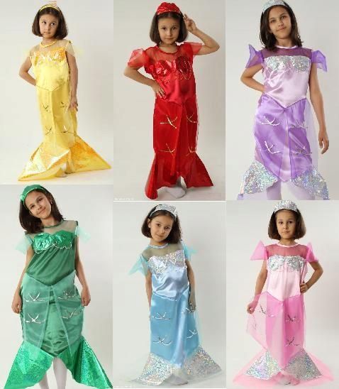 Strój Syrenka Niebieska 98/104 syrena Ryba Arielka - Ceny i opinie ...