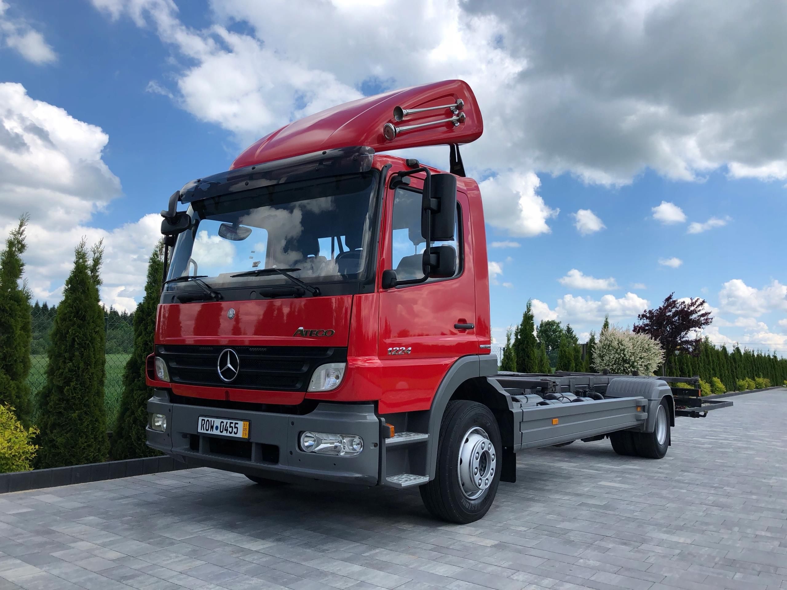 MERCEDES-BENZ ATEGO 1224/ PODWOZIE DO ZABUDOWY BDF - Opinie i ceny na ...