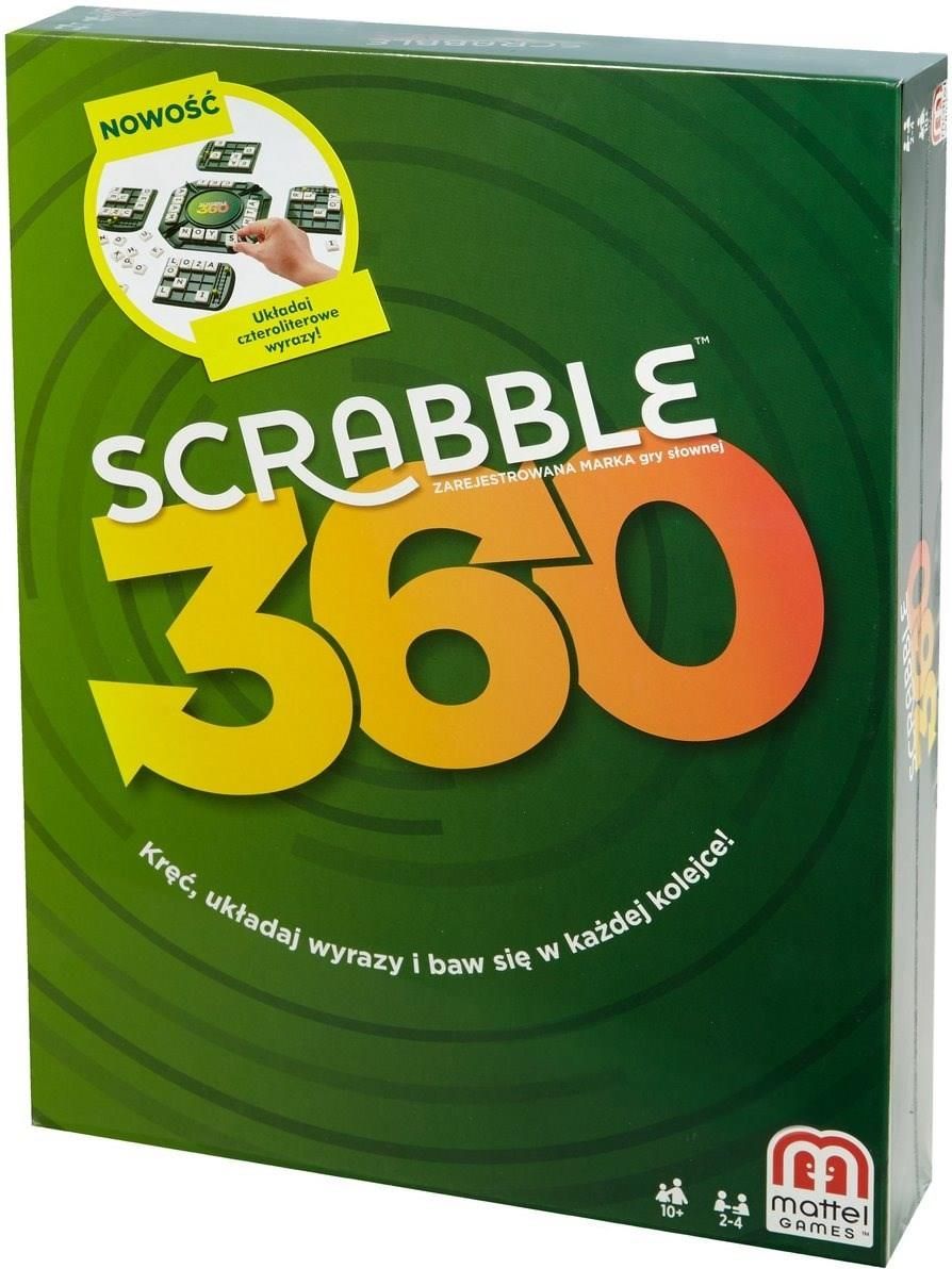 Mattel Scrabble 360 FWH02 - Gra dla dziecka - Ceny i opinie - Ceneo.pl