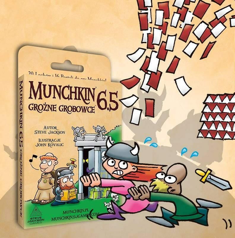 Munchkin 6,5 - Groźne Grobowce - Ceny i opinie - Ceneo.pl
