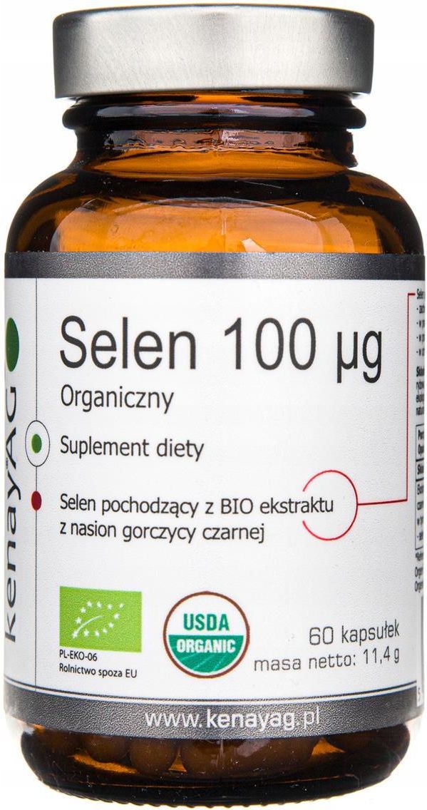 Selen 100mg Organiczny 60 kaps BIO - Opinie i ceny na Ceneo.pl