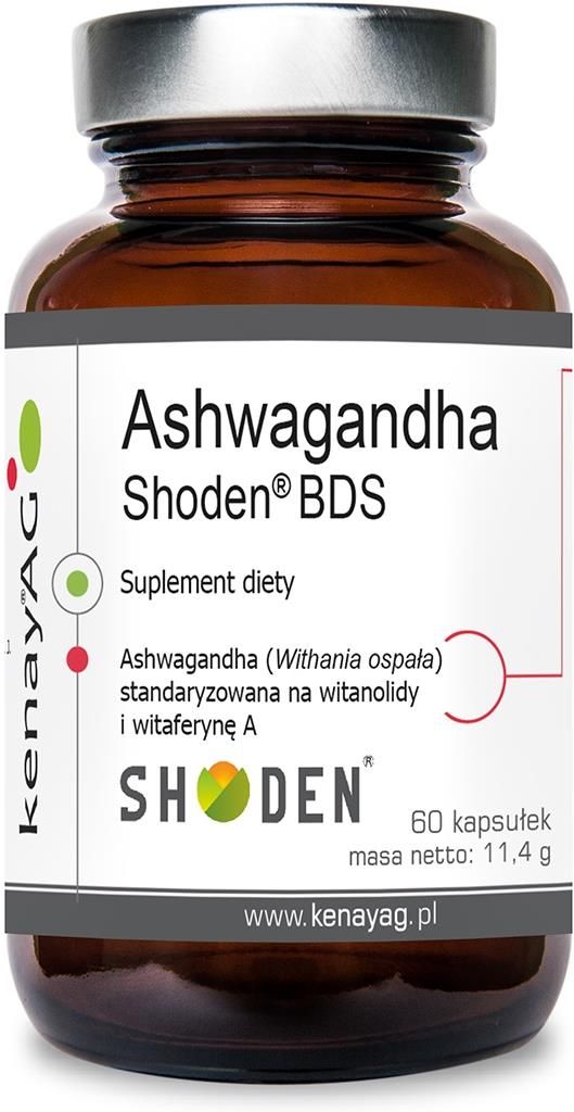 Ashwagandha Shoden BDS 60 kaps - Opinie i ceny na Ceneo.pl