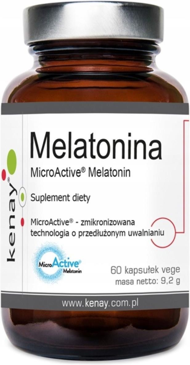Melatonina MicroActive Melatonin 60 kaps KENAY - Opinie i ceny na Ceneo.pl