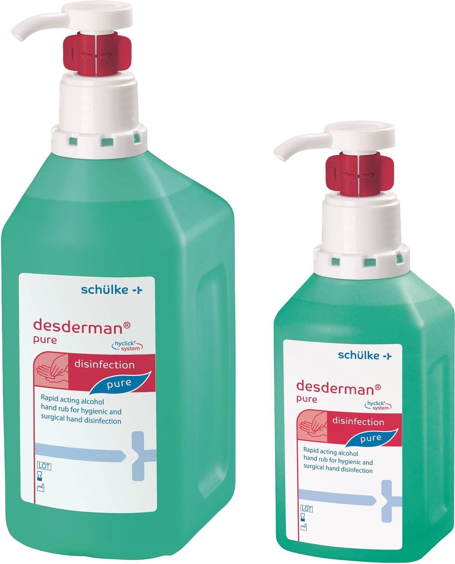 Schulke Desderman Pure Płyn Do Dezynfekcji Rąk Z Pompką Hyclick 500Ml ...