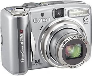 Aparat cyfrowy Canon Powershot A720 IS - Ceny i opinie na Ceneo.pl