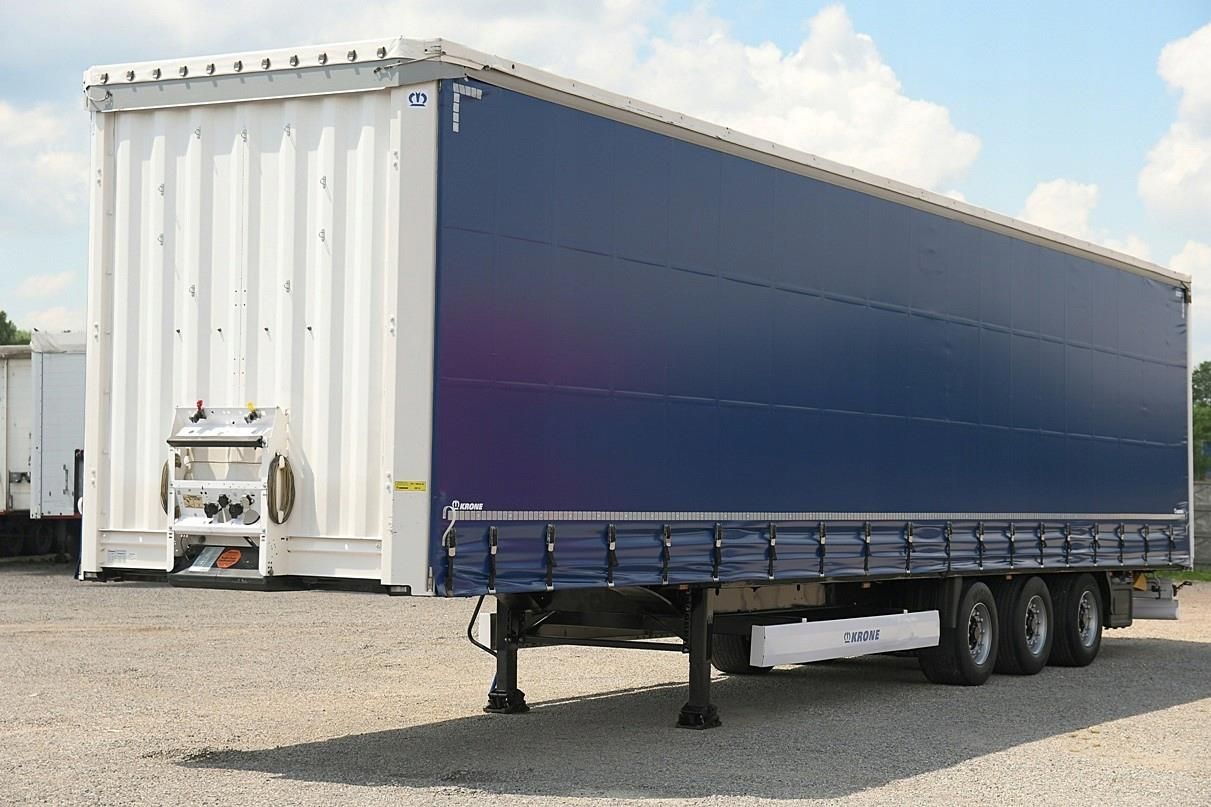 Naczepa KRONE MEGA Firanka * REWELACYJNY STAN! - Opinie i ceny na Ceneo.pl