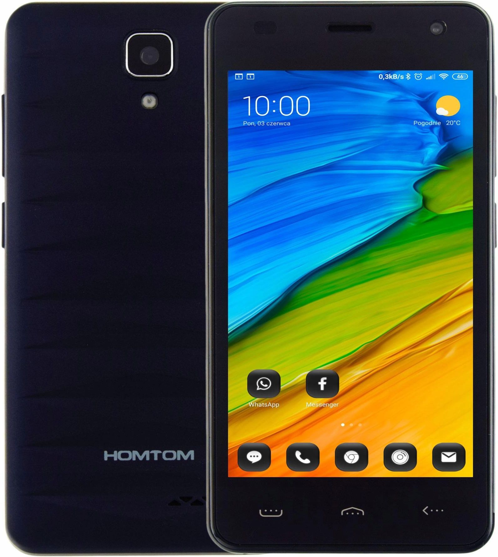 Homtom HT26 Czarny - Cena, opinie na Ceneo.pl