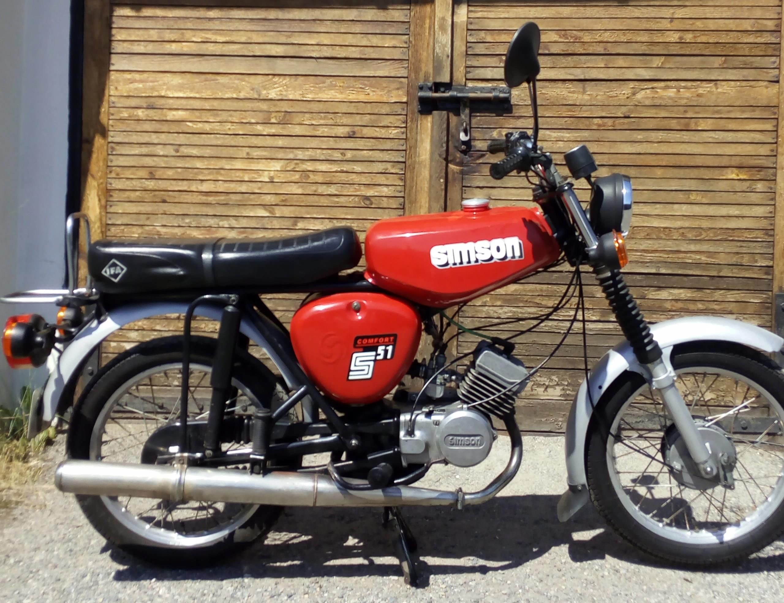 Motorower SIMSON S51 silnik po remoncie 4 biegi. - Opinie i ceny na ...