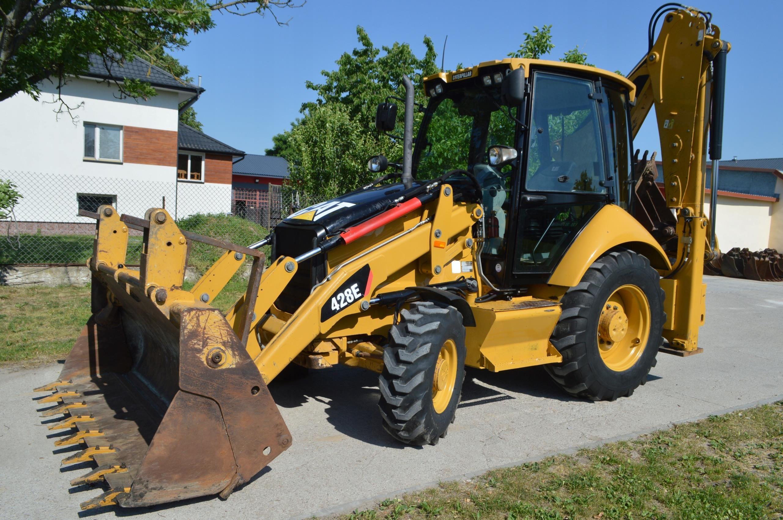CAT 428E II *2012* IDEALNY!!! - Opinie i ceny na Ceneo.pl
