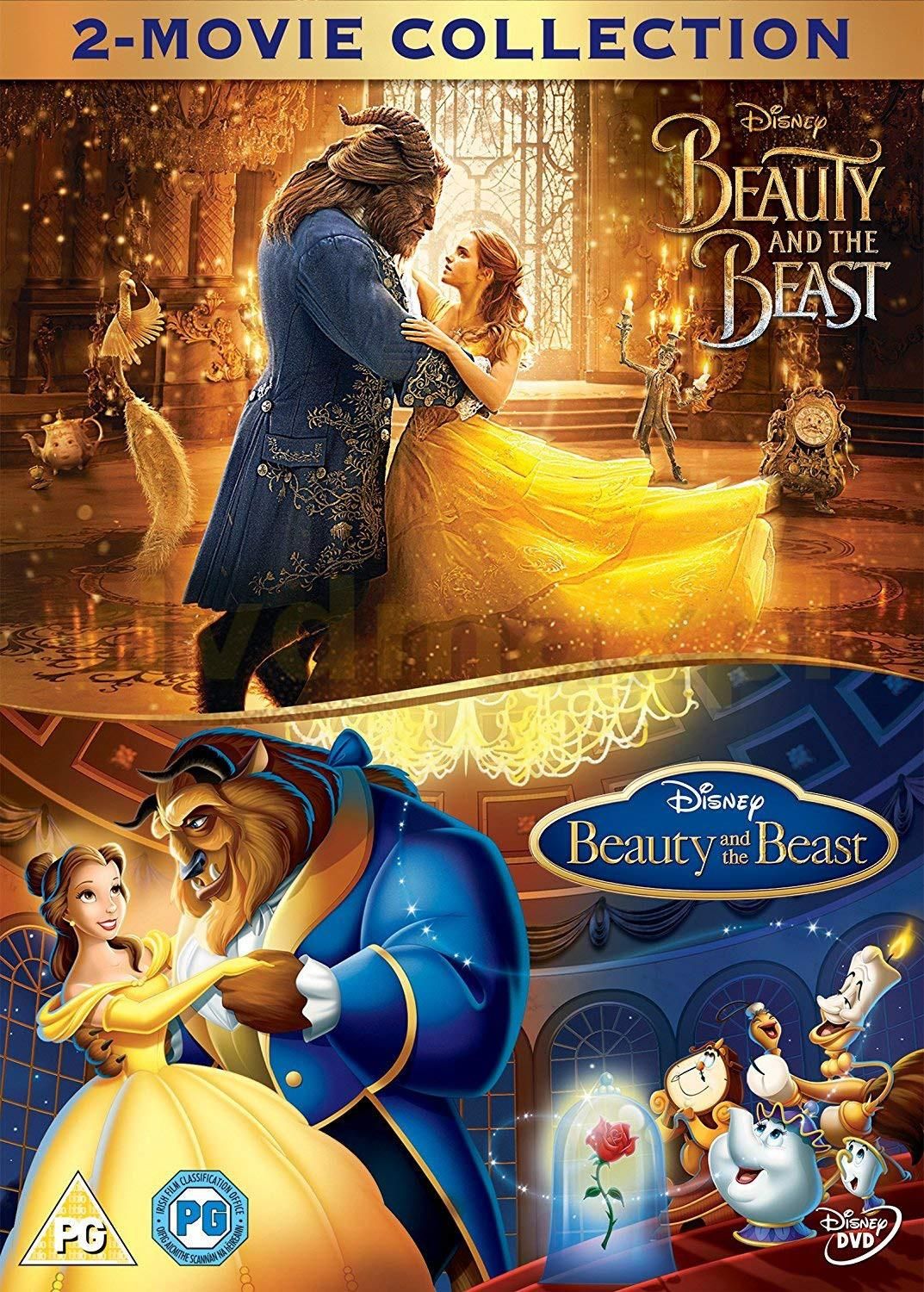 Film DVD Beauty & The Beast - Live Action / Animated (Piękna i Bestia ...