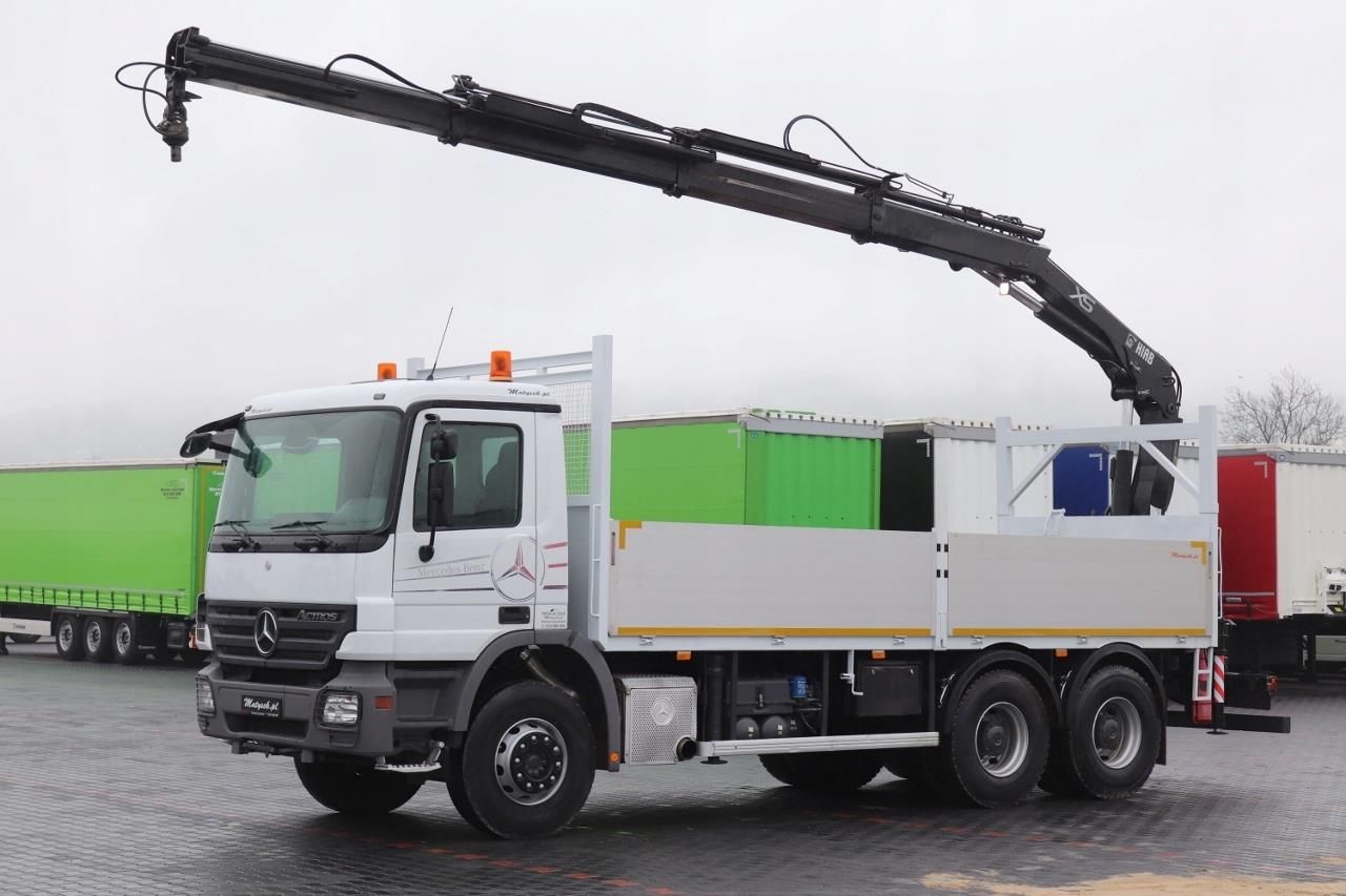 MERCEDES ACTROS 2632 / 6X4 / HDS HIAB 166 / PILOT - Opinie i ceny na ...