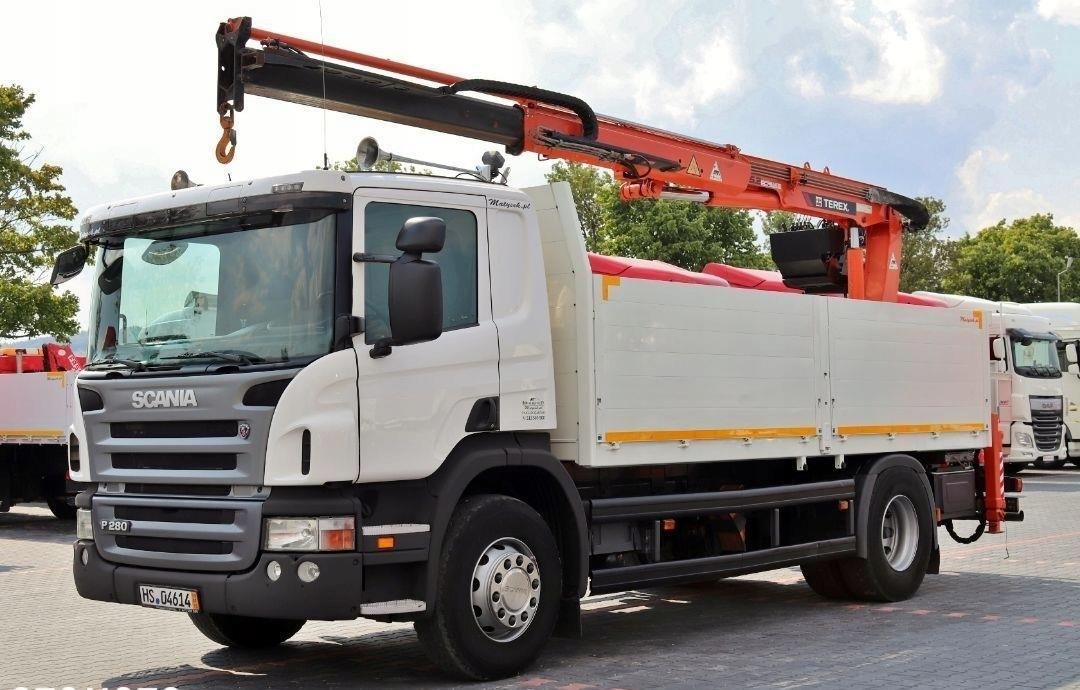 Scania P 280 / 4X2 / HDS TEREX TLC 125.2 / SIODEŁK - Opinie i ceny na ...