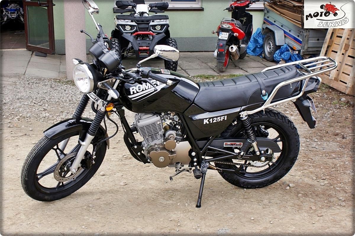 Romet K 125 FI Euro 4 NOWOŚĆ !!! Raty !! Transport - Opinie i ceny na ...