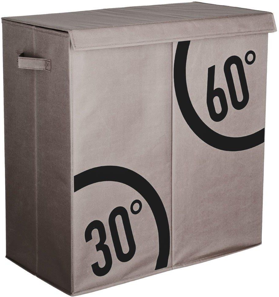 5Five Simple Smart Dwukomorowy Kosz Na Pranie Szary - Opinie i ...