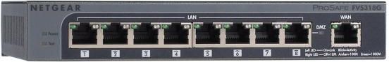 Firewall sprzętowy NETGEAR ProSafe Firewall 8xVPN FVS318G (FVS318G ...