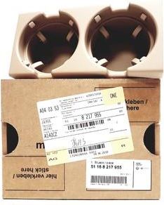 OE BMW CUP HOLDER UCHWYT NA NAPOJE BEŻOWY 3 E46 51168217955 - Opinie i ...