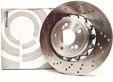 OE BMW TARCZE HAMULCOWE TYŁ L/P M3 F30 370MM 34212284811. - opinie i ...