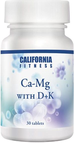 Calvita, California Fitness, Ca-Mg z D+K, 30 tabl - Opinie i ceny na ...