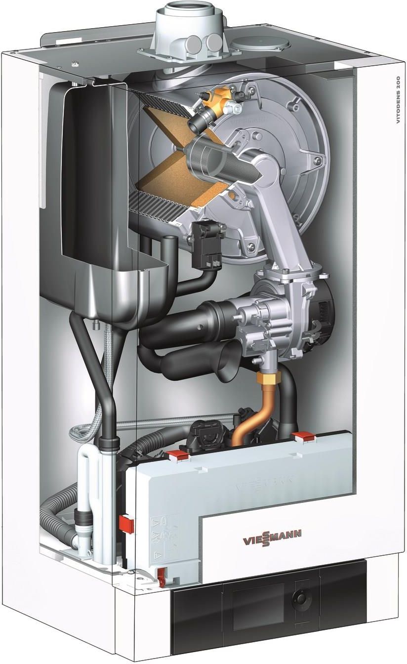 Kocioł grzewczy Viessmann VITODENS 200-W 26 kW + Vitotronic 200 (Typ ...