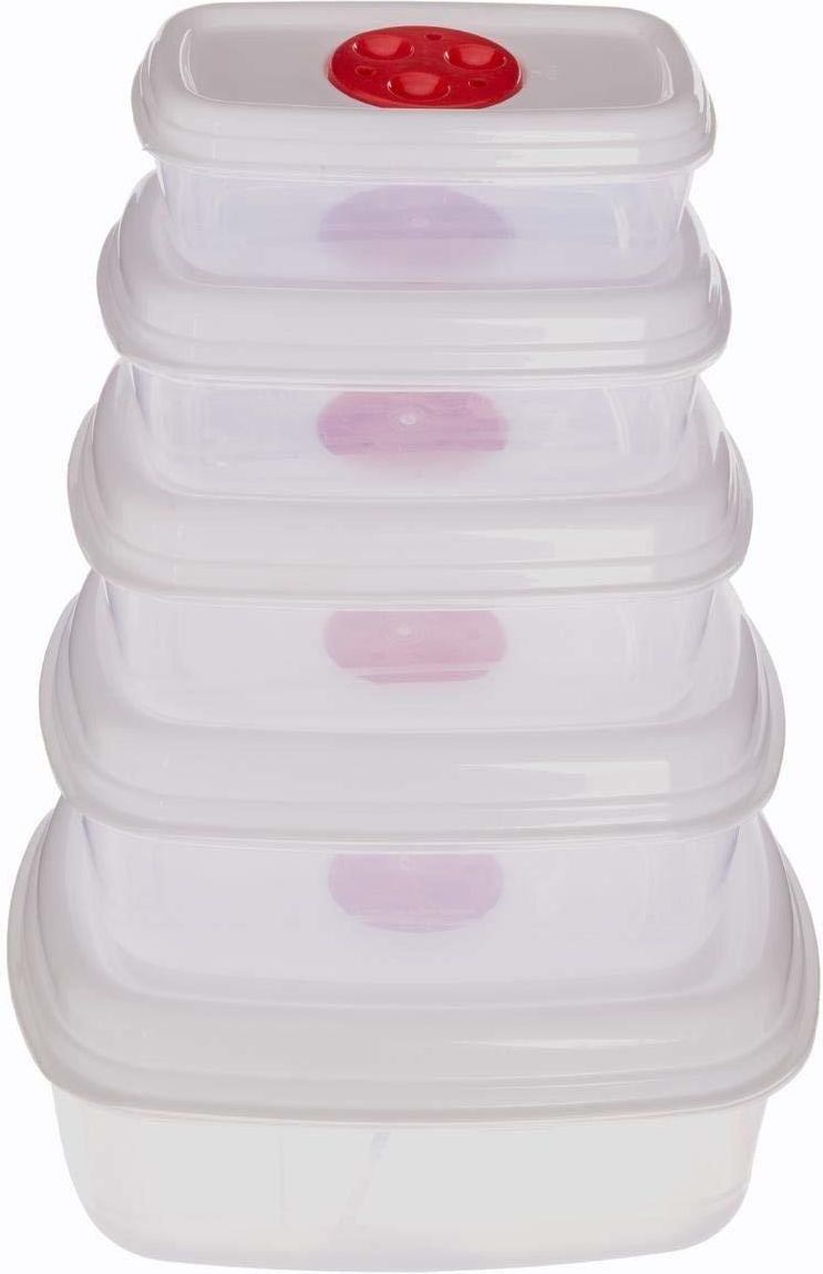 5Five Simple Smart Zestaw Pojemników Na Żywność 5 Rozmiarów Do ...