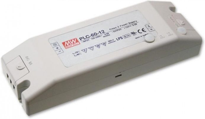 MEAN WELL zasilacz LED IP64 60W/12V/5A (PLC-60-12) - Opinie i ceny na Ceneo.pl