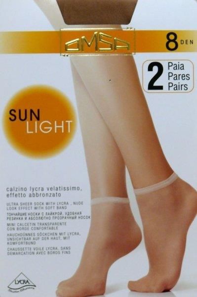 Omsa, Sun Light 8 den A`2 2-pack skarpetki - Ceny i opinie - Ceneo.pl