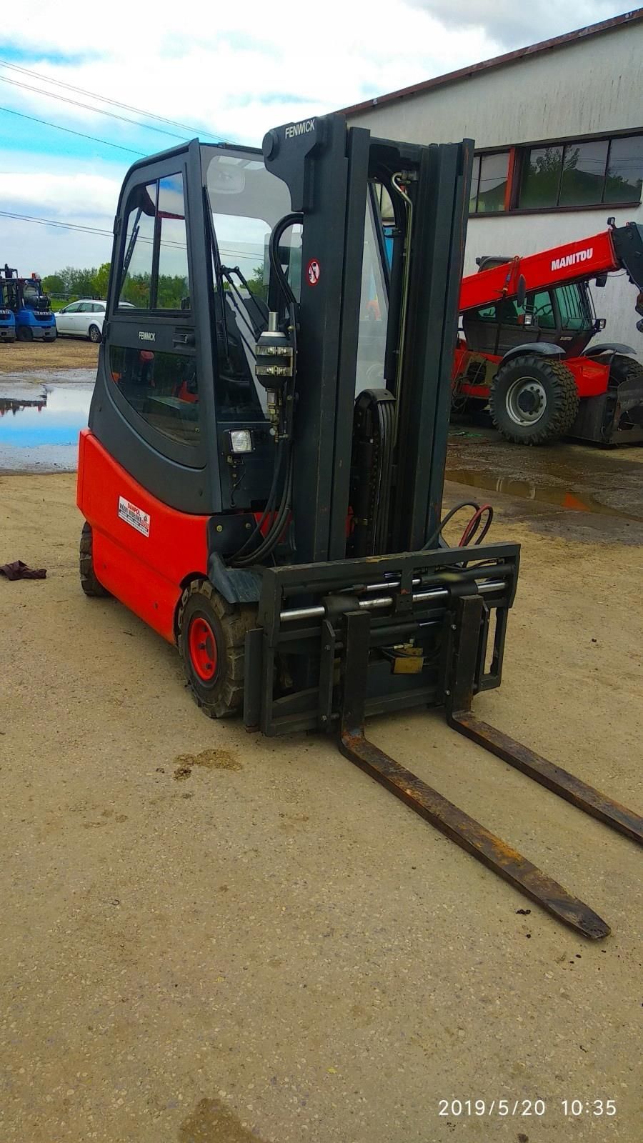 Wózek widłowy elektr Fenwick Linde E25 triplex - Opinie i ceny na Ceneo.pl