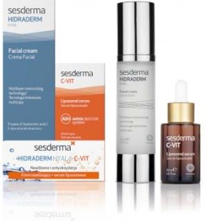 Sesderma Zestaw C-Vit Serum Liposomowe 30Ml + Hidraderm Krem ...