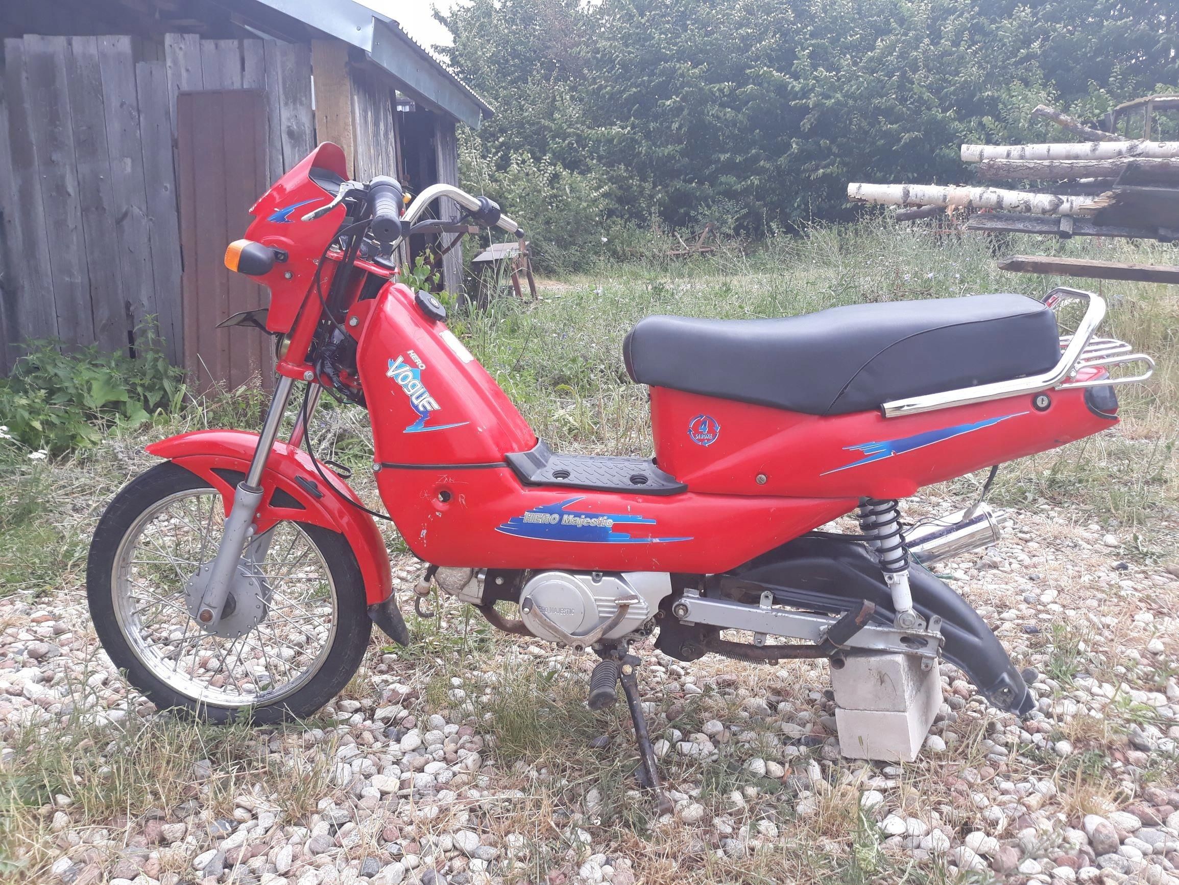 Motorower 50 Hero Majestic Vogue skuter 139 fmb - Opinie i ceny na Ceneo.pl