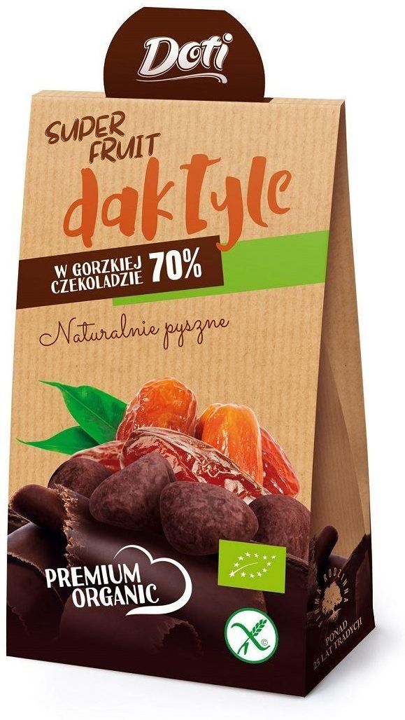 Doti Daktyle W Czekoladzie Gorzkiej Bezglutenowe Bio 50G - Ceny i ...