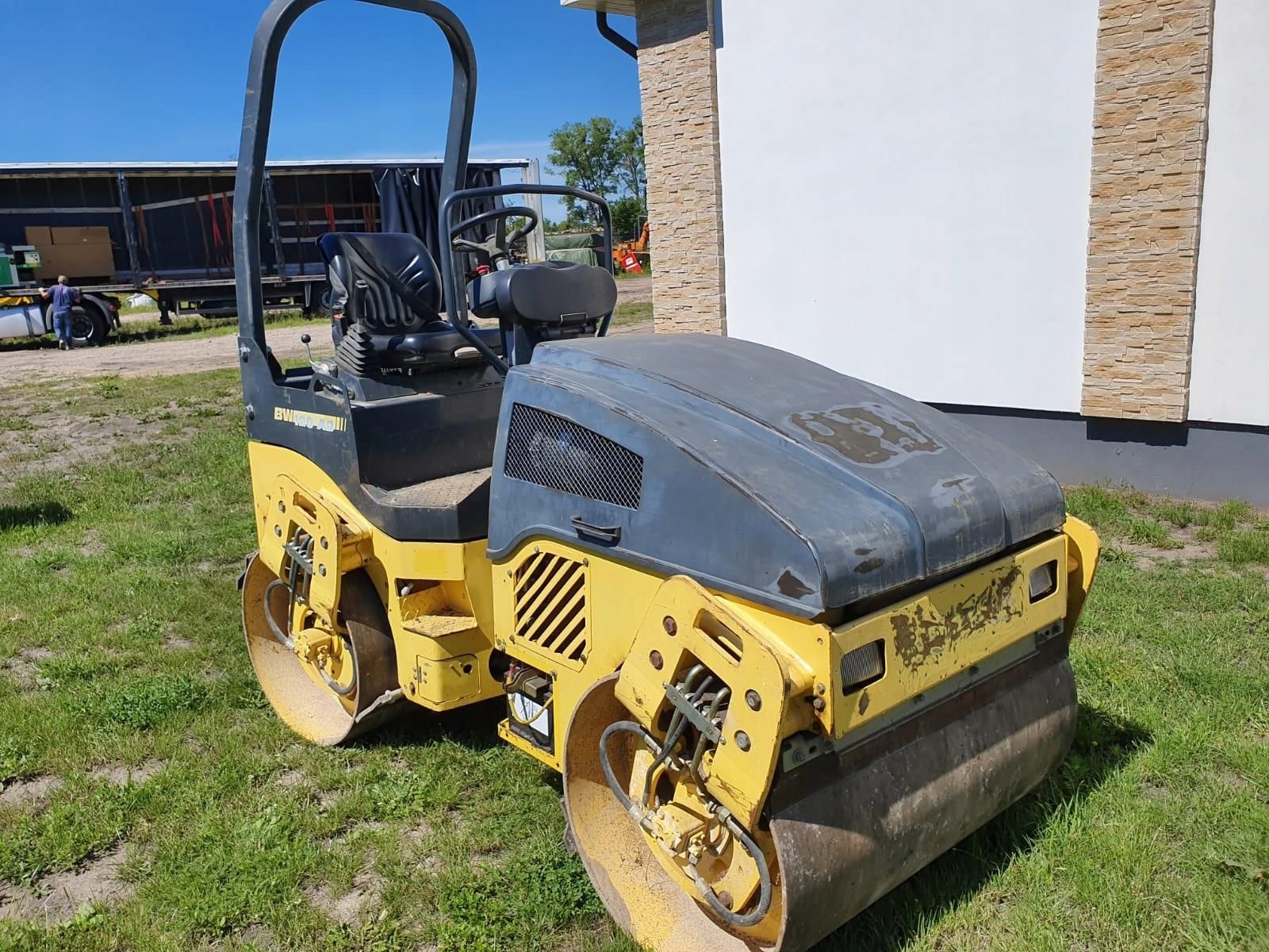 Zagęszczarka walec wibracyjny Bomag BW 120 AD-4 - Opinie i ceny na Ceneo.pl