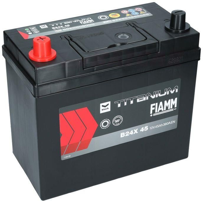 Akumulator Fiamm Titanium Black B24X 45 12V 45Ah 360A (EN) L+ - Opinie ...