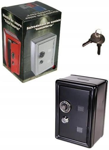 Skarbonka Mini Sejf Biurko Kasetka Pancerna Szyfr - Gadżety biurowe ...