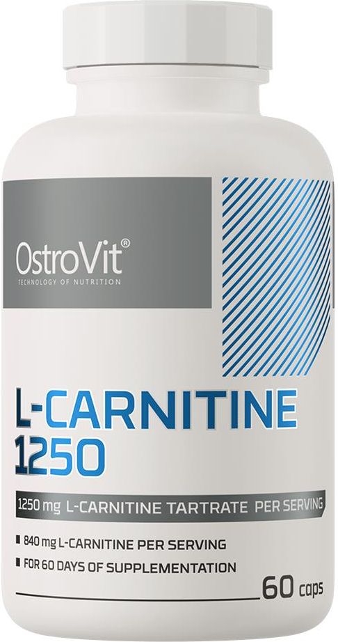 OstroVit Supreme Capsules L-Carnitine 1250 60kaps. - ceny i opinie - Ceneo.pl